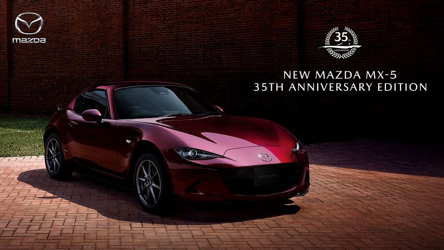 มาสด้า เผยโฉม NEW MAZADA MX-5 รุ่นลิมิเต็ด ฉลองครบรอบ 35 ปี - Autoliketv