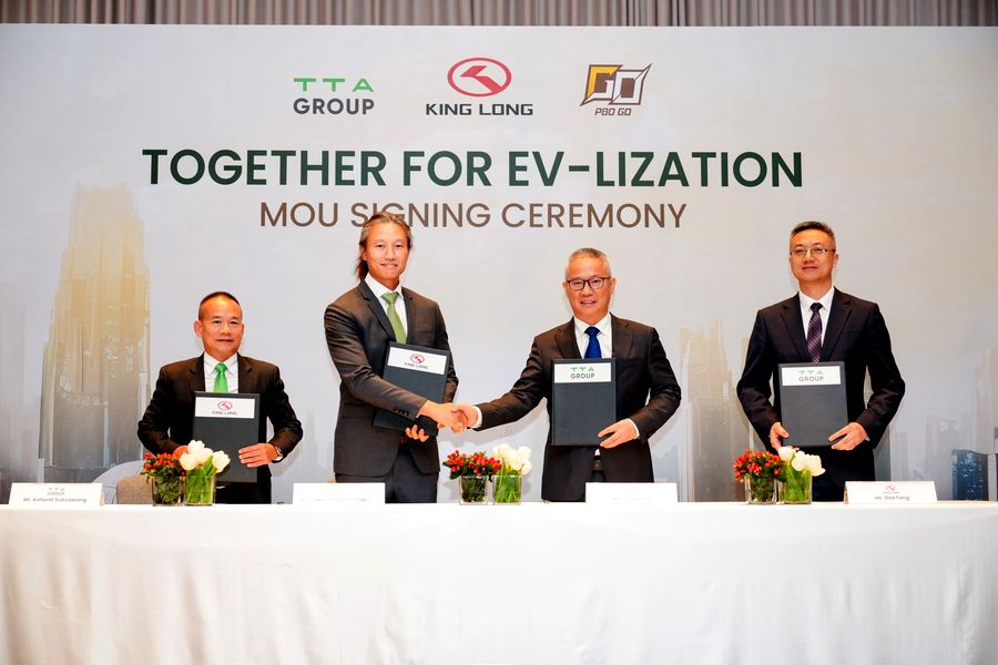 TTA จับมือ King Long เปิดศึกชิงลูกค้ารถกระบะไฟฟ้าเชิงพาณิชย์ในไทย - Autoliketv